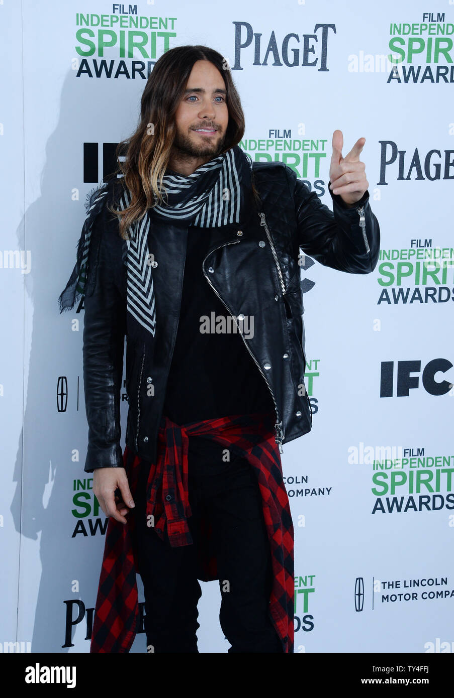 Actor Jared Leto attends the 29th annual Film Independent Spirit Awards ...