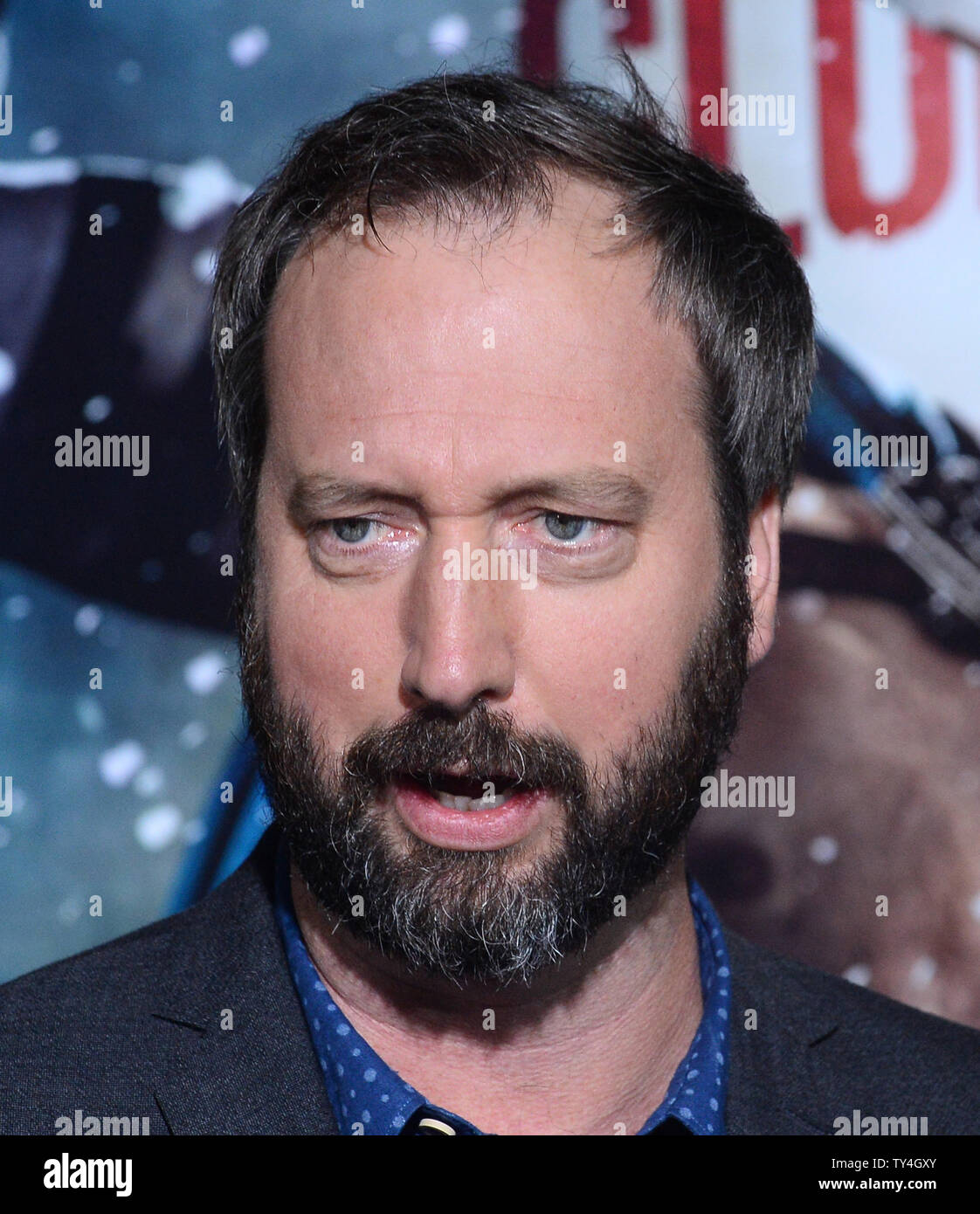 Actor Tom Green attends the premiere of the motion picture war drama ...