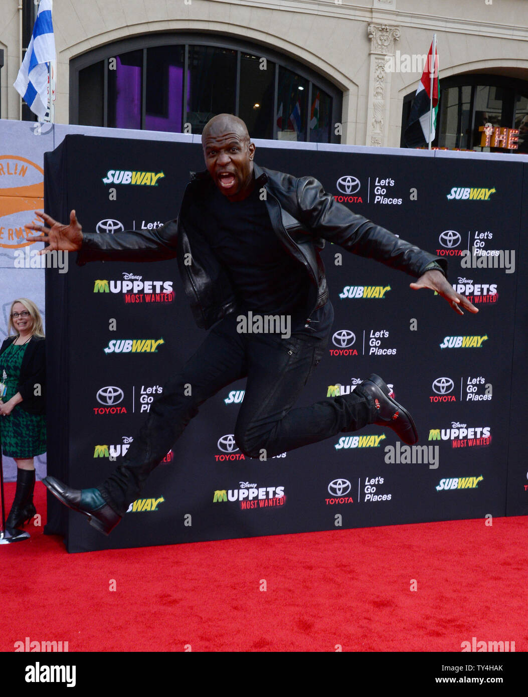 Actor Terry Crews attends the premiere of the motion picture comedy ...