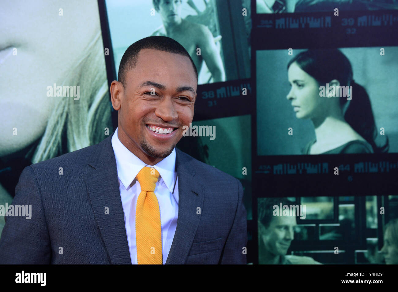 Cast member Percy Daggs III attends the premiere of the motion picture ...