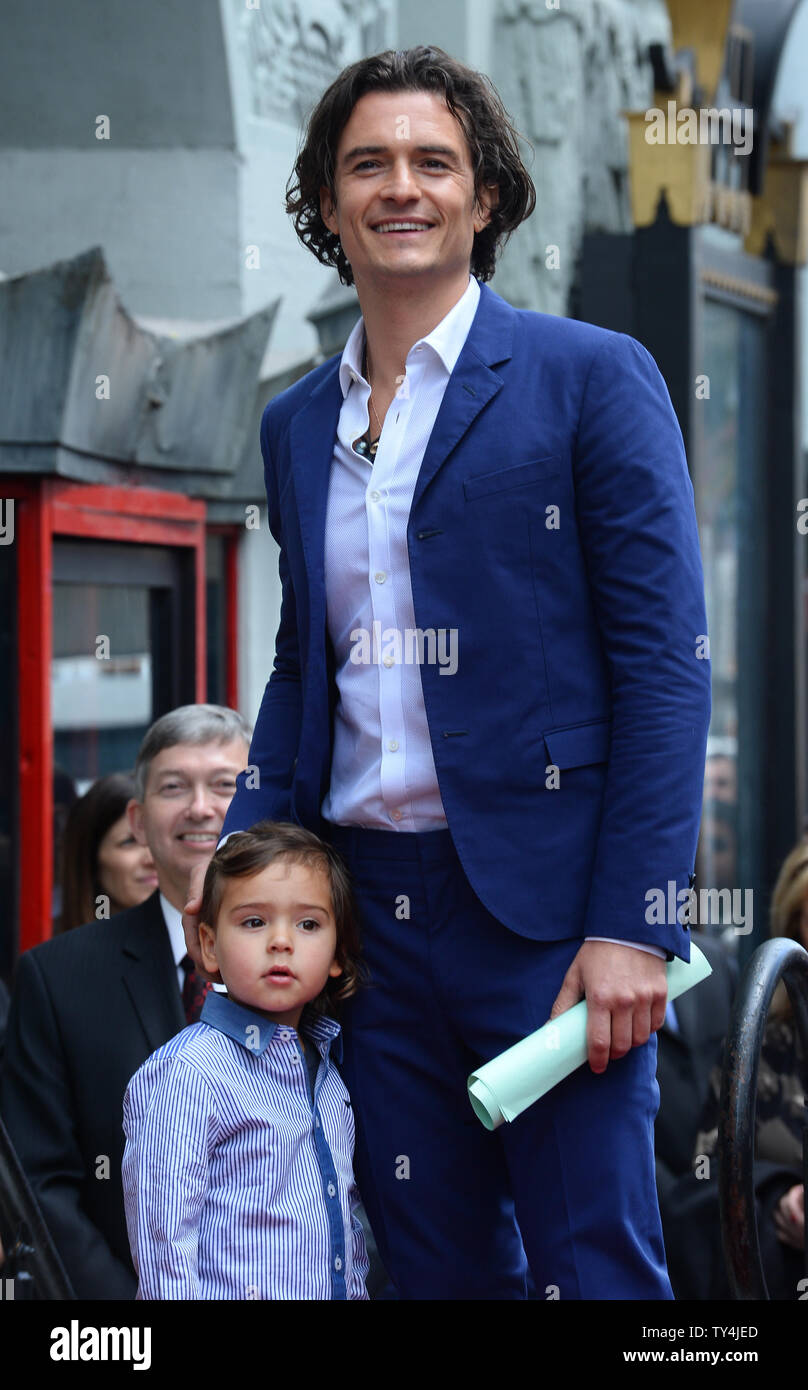 Orlando bloom son flynn bloom hi-res stock photography and images - Alamy