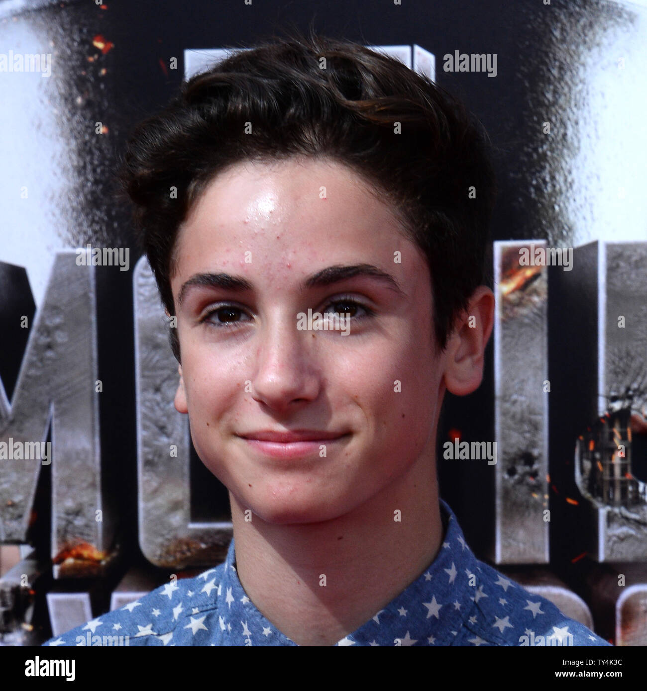 Actor Teo Halm arrives for The MTV Movie Awards at Nokia Theatre L.A ...
