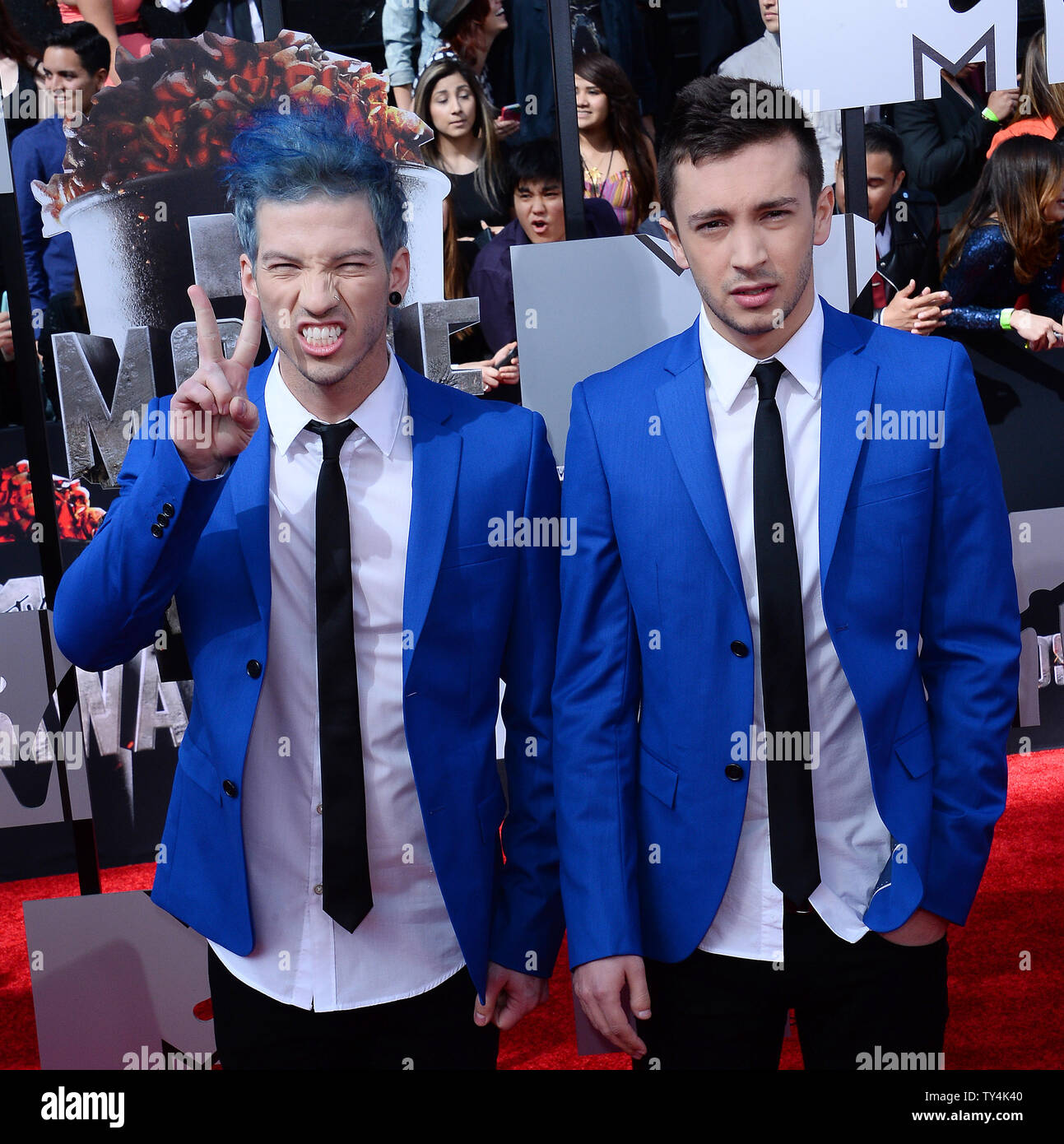 Twenty one pilots 2014 hi-res stock photography and images - Alamy