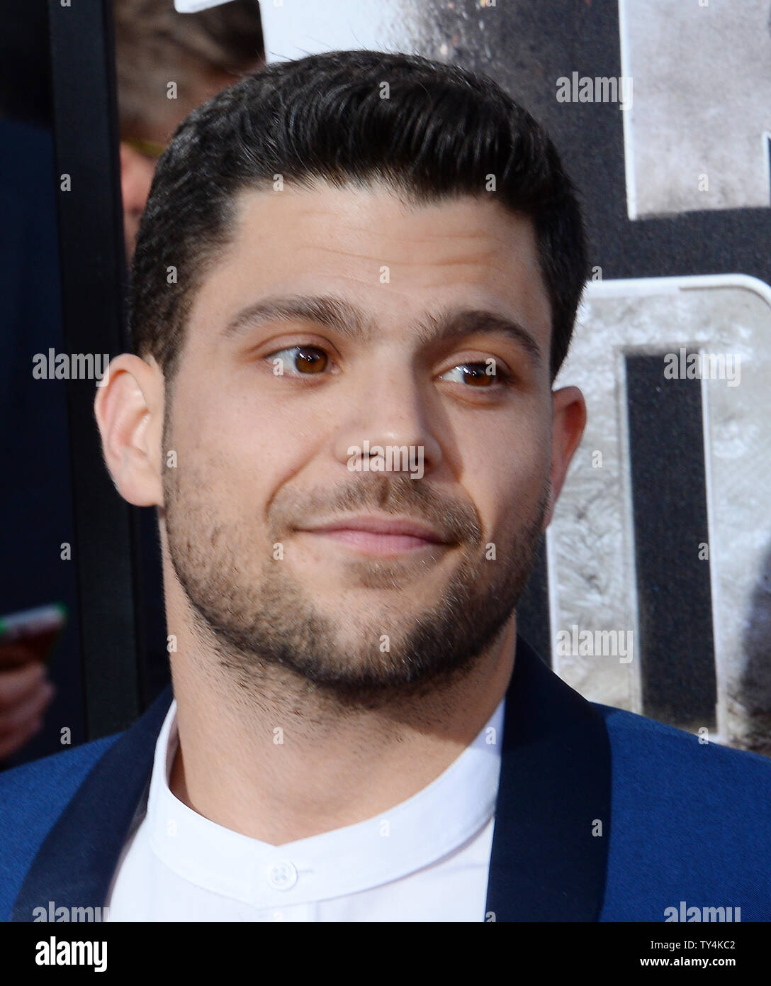 Actor Jerry Ferrara arrives for the MTV Movie Awards at Nokia Theatre L ...