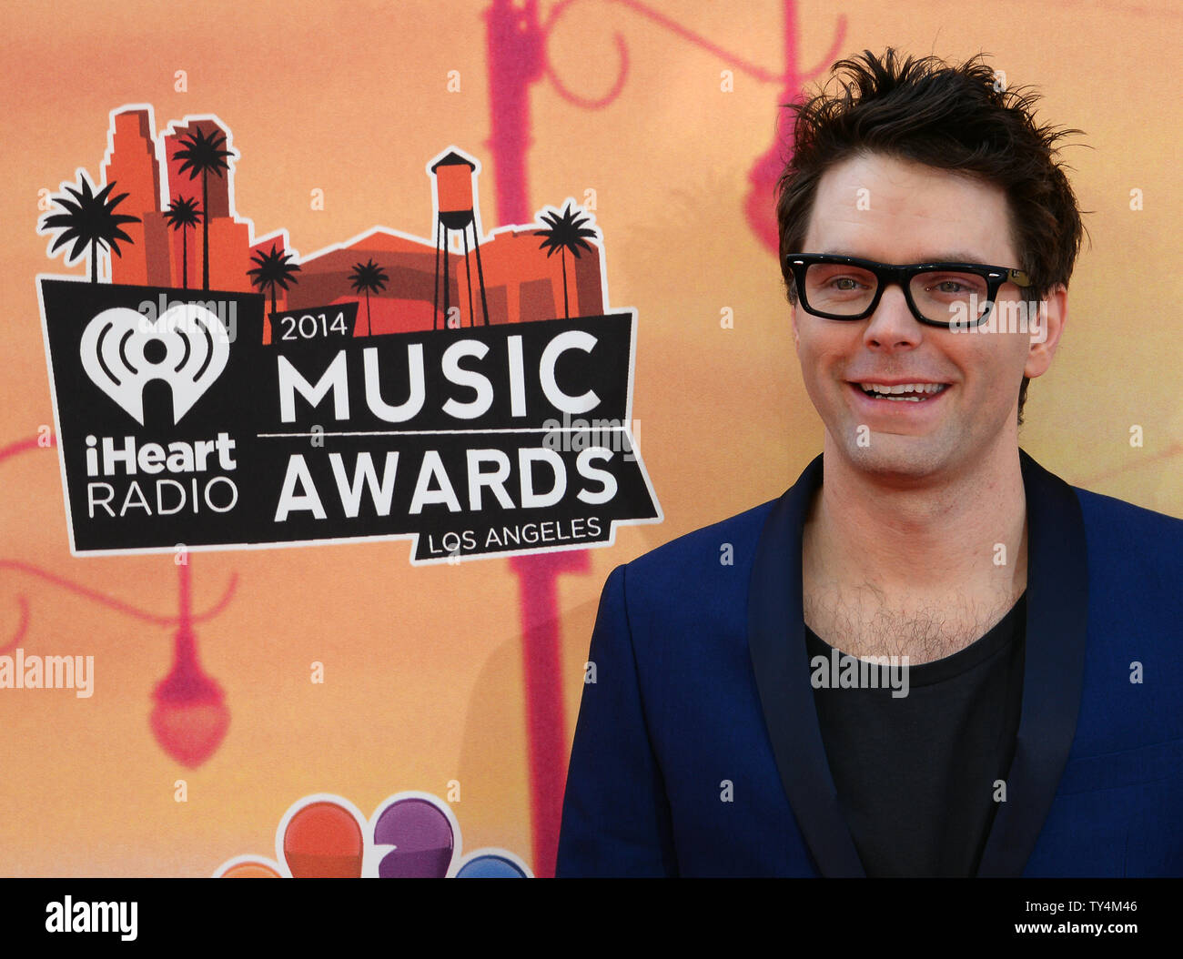 Radio DJ Bobby Bones attends the I Heart Radio Music Awards at the ...
