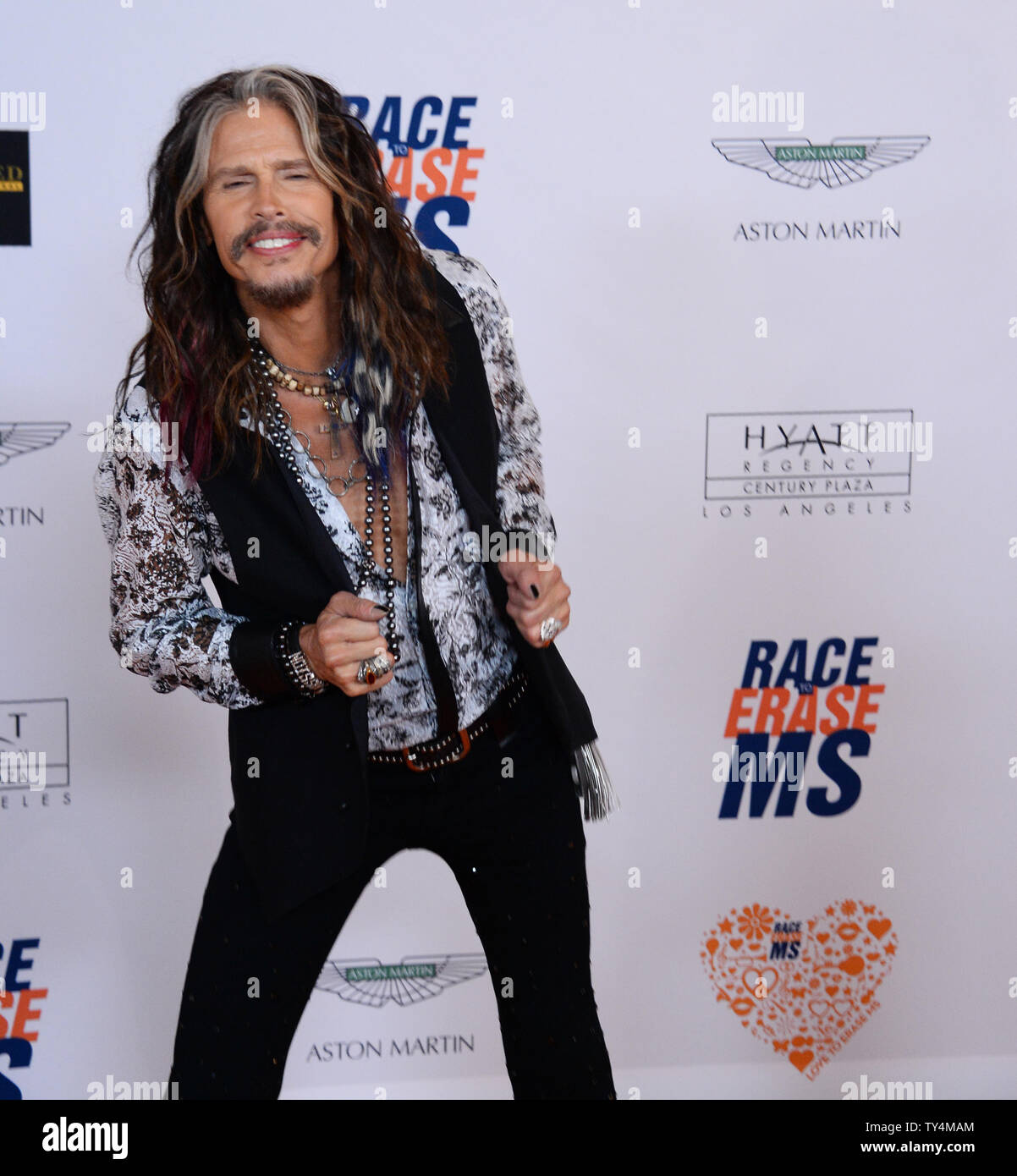 Singer and songwriter Steve Tyler attends the 21st annual Race To Erase ...