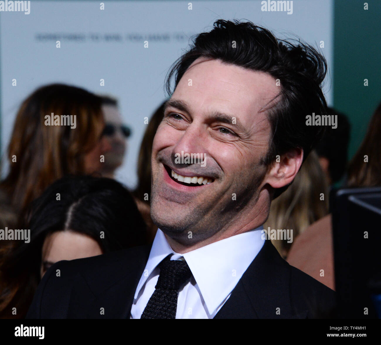 Cast member Jon Hamm attends the premiere of the motion picture ...