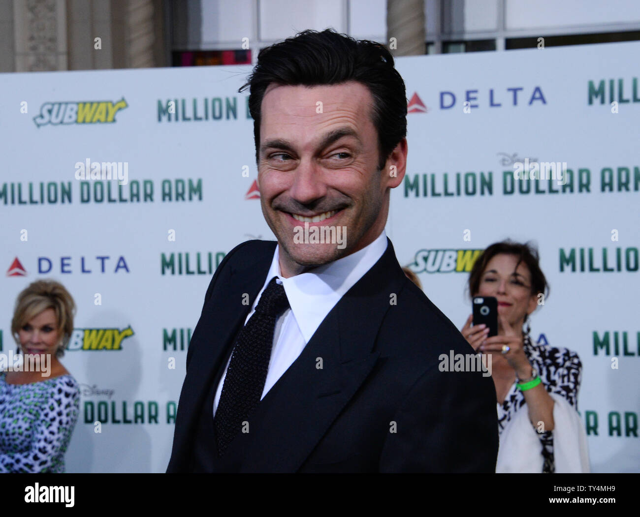 Cast member Jon Hamm attends the premiere of the motion picture ...