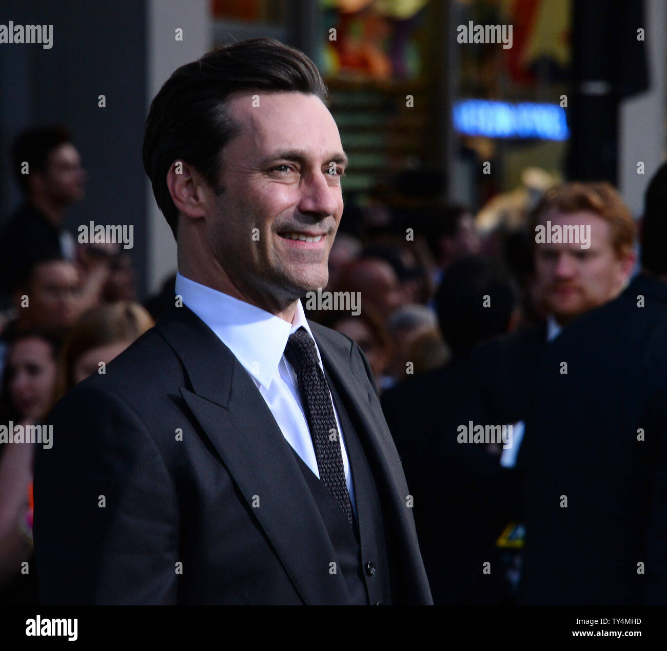 Cast member Jon Hamm attends the premiere of the motion picture ...