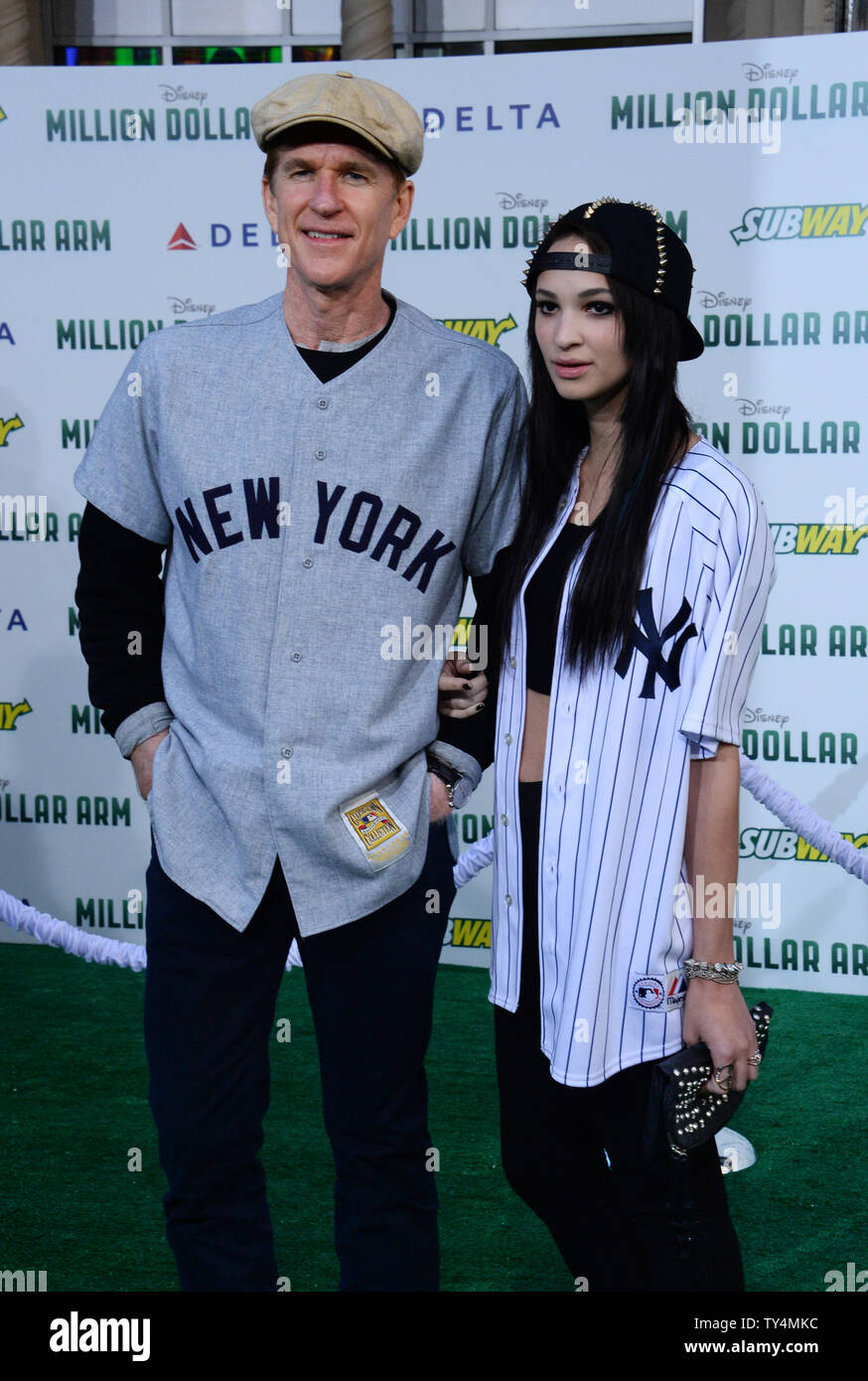 Actor Actor Matthew Modine and his daughter Ruby Wylder Rivera Modine ...