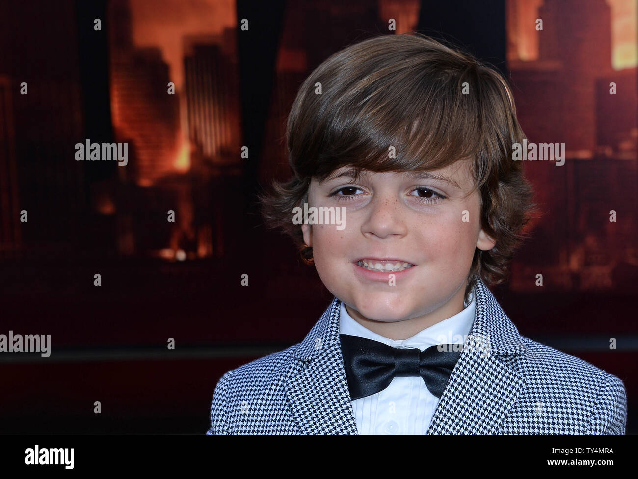 Cast member Carson Bolde attends the premiere of the sci-fi motion ...