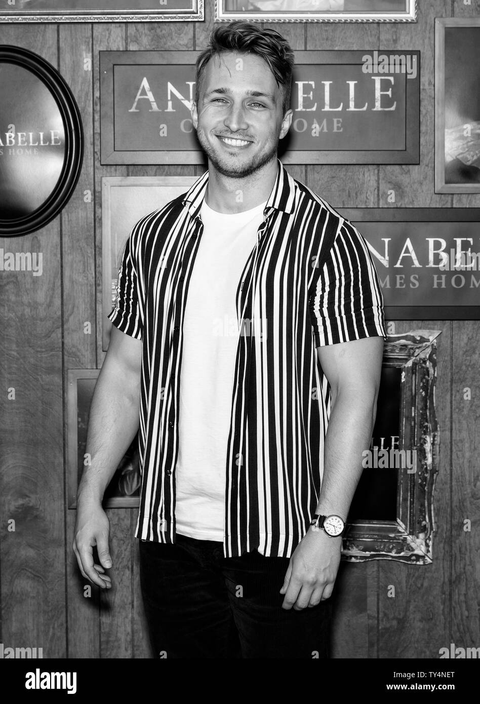 Westwood, CA - June 20, 2019: Shayne Topp arrives for the Premiere Of ...