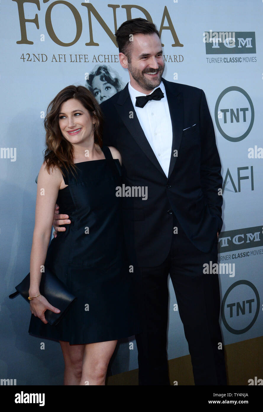 Actors Kathryn Hahn and Connor Barrett attend the American Film ...