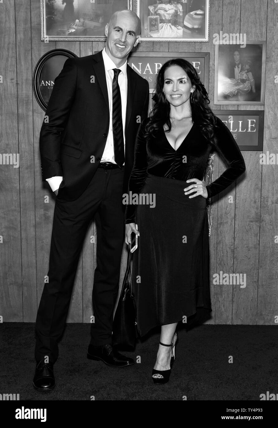 Westwood, CA - June 20, 2019: Douglas Tait and Isabel Cueva attend the ...