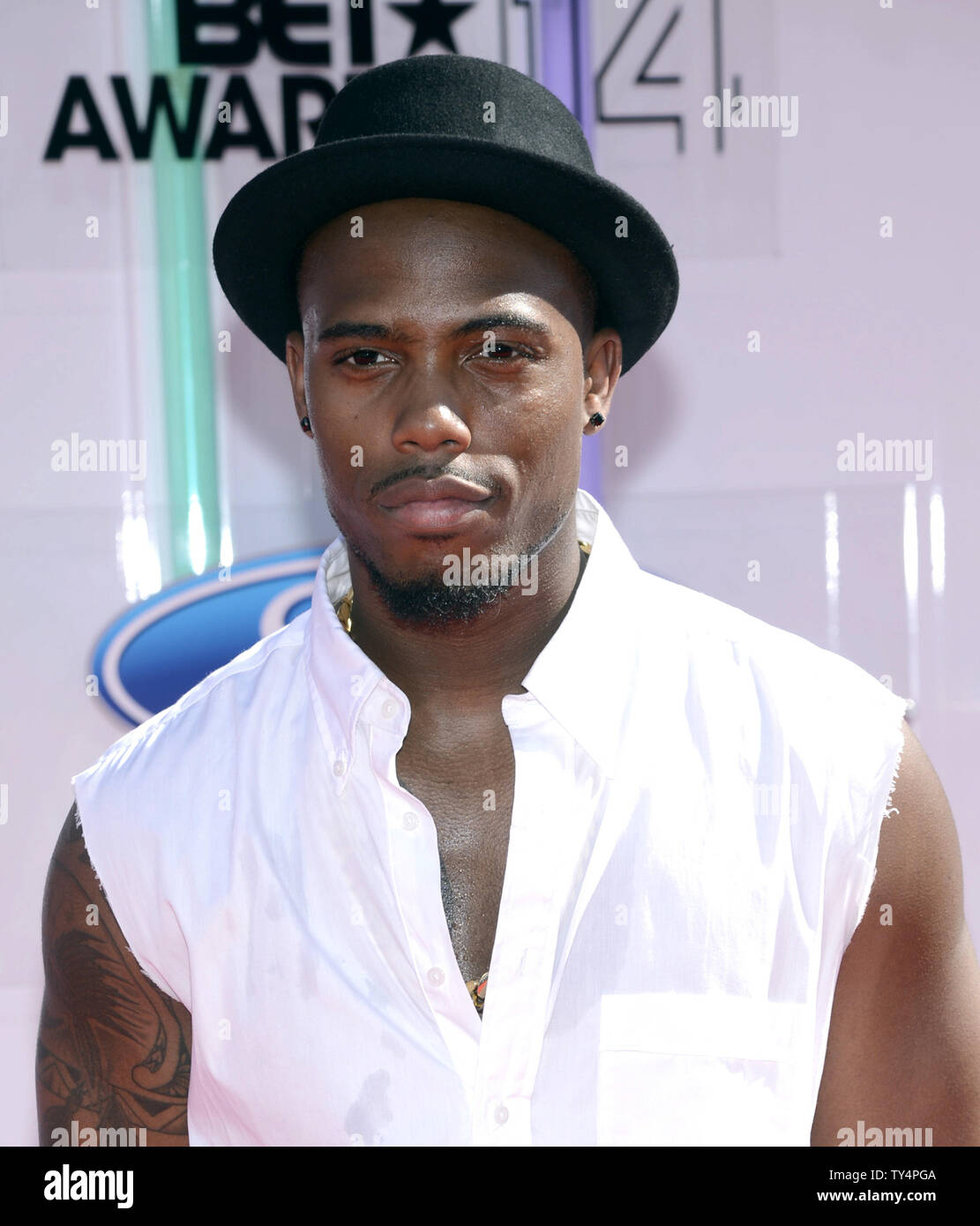 Hip hop recording artist B.o.B attends the 14th annual BET Awards at ...