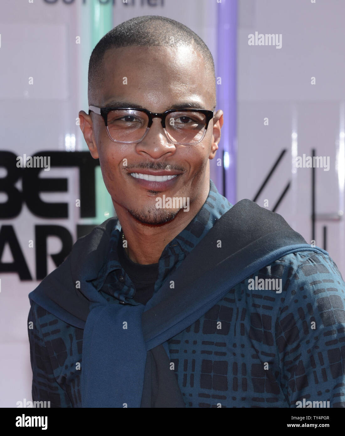 Musician T.I. attends the 14th annual BET Awards at Nokia Theatre L.A ...