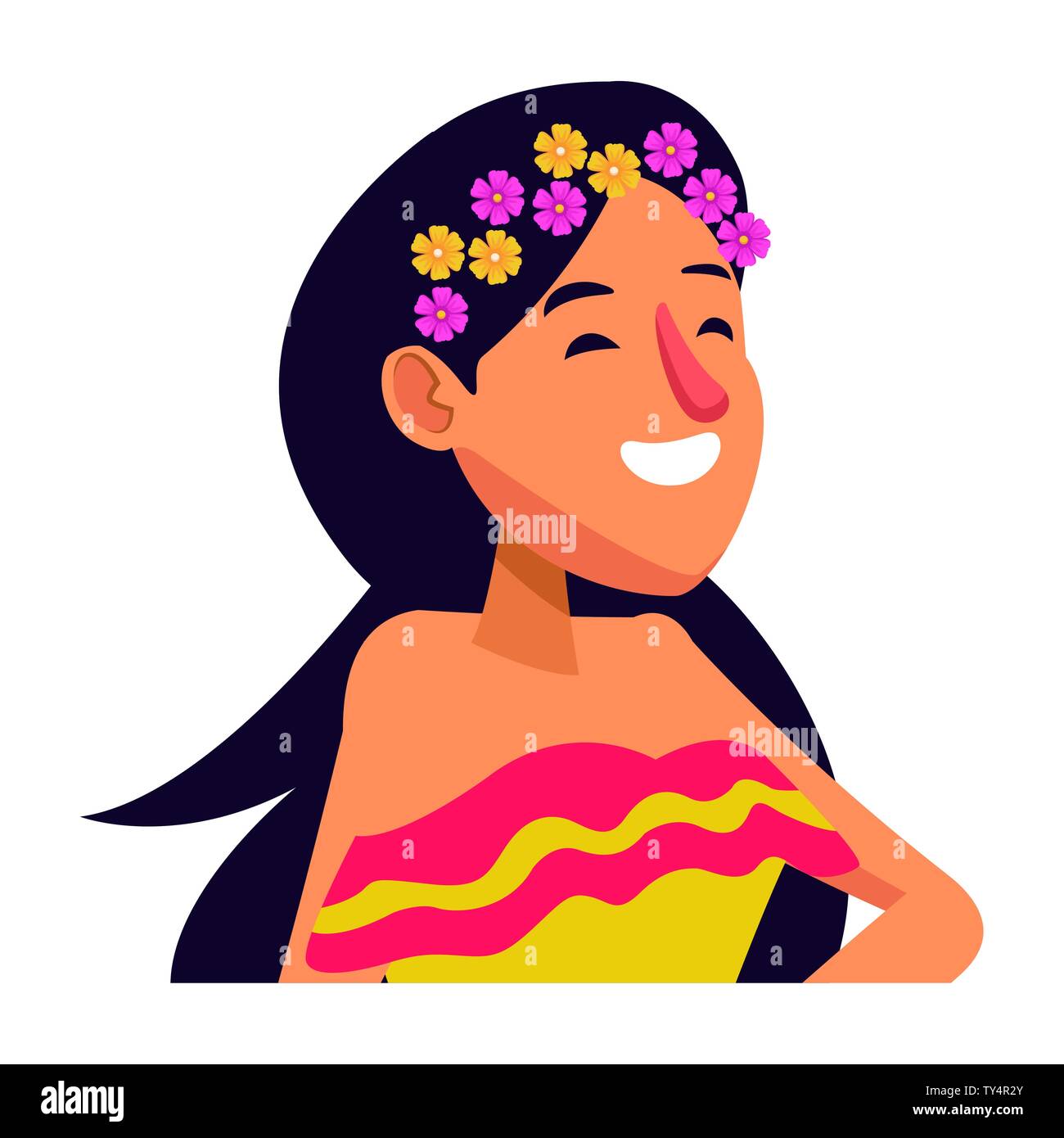 Mexican Cartoon Woman