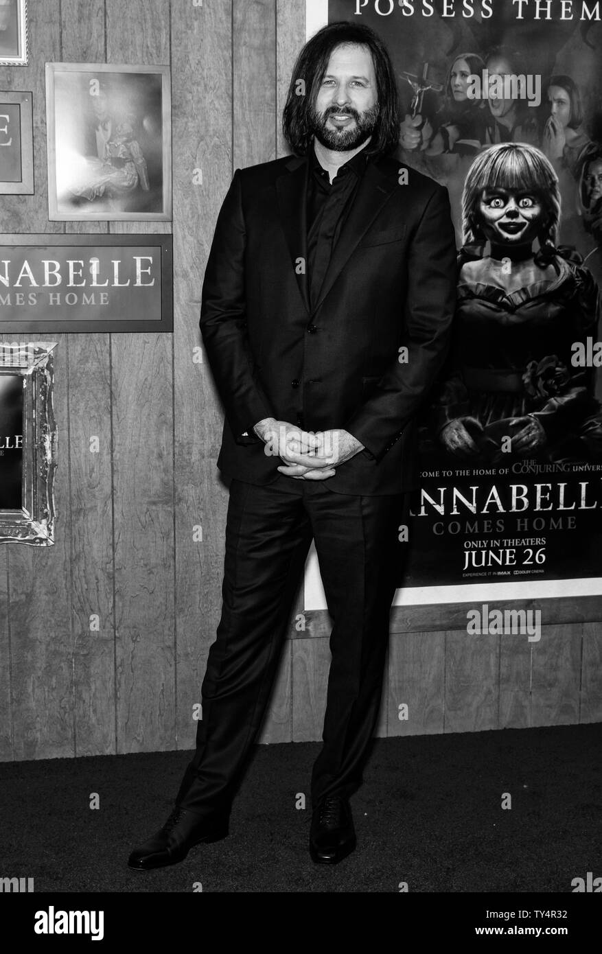 Westwood, CA - June 20, 2019: Gary Dauberman arrives for the Premiere ...