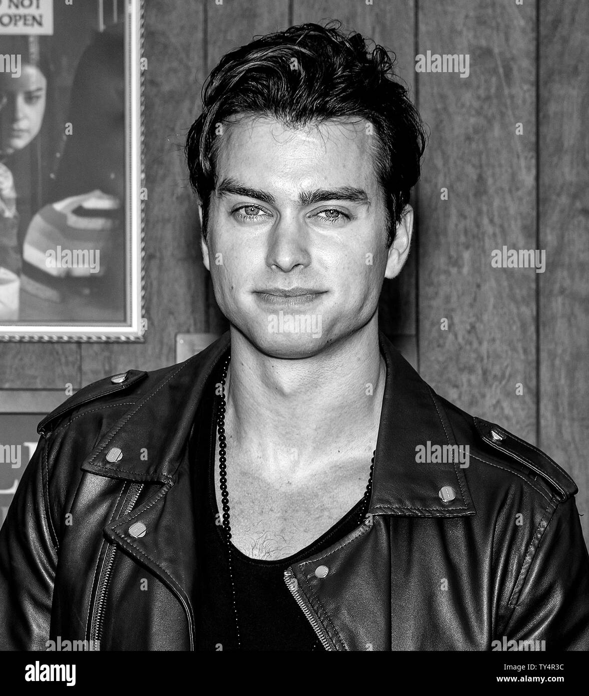 Entertainment headshot male actor Black and White Stock Photos & Images ...