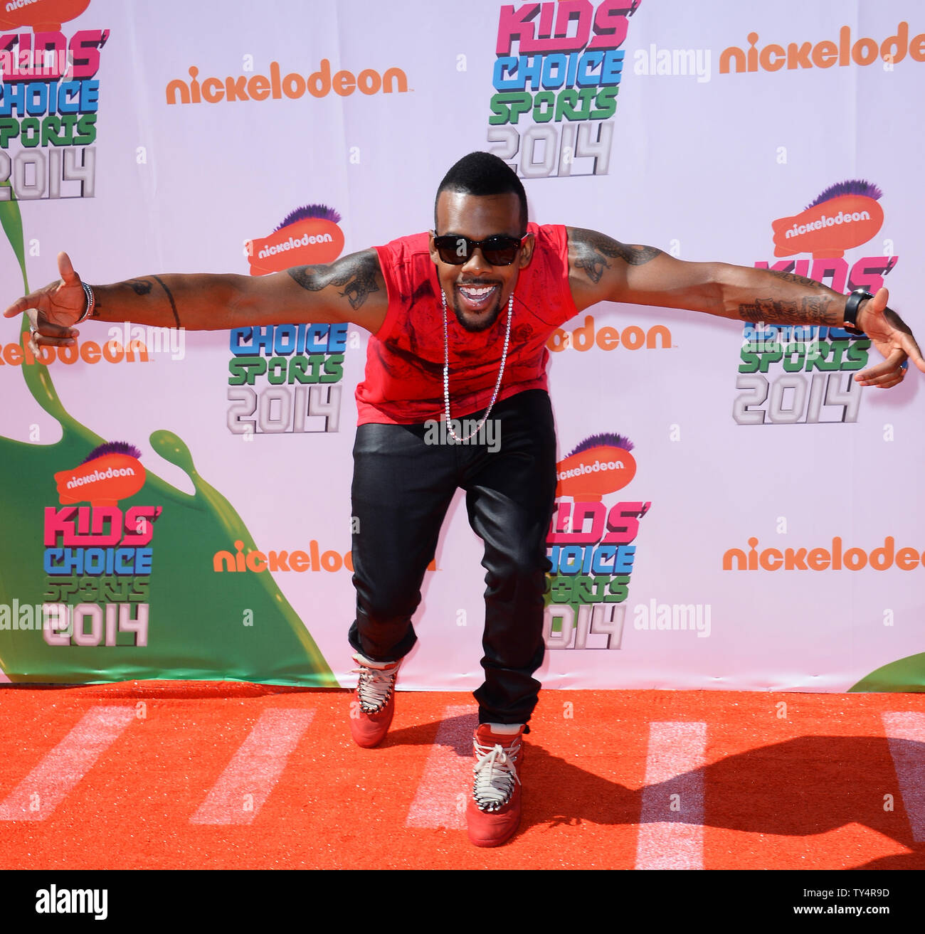 Singer Mario attends Nickelodeon's Kids' Choice Sports Awards at UCLA's ...