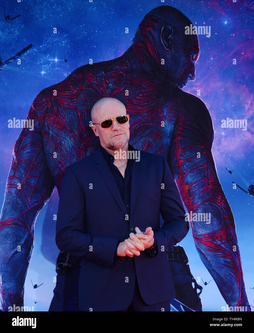 Michael Rooke, a cast member in the sci-fi motion picture "Guardians of ...