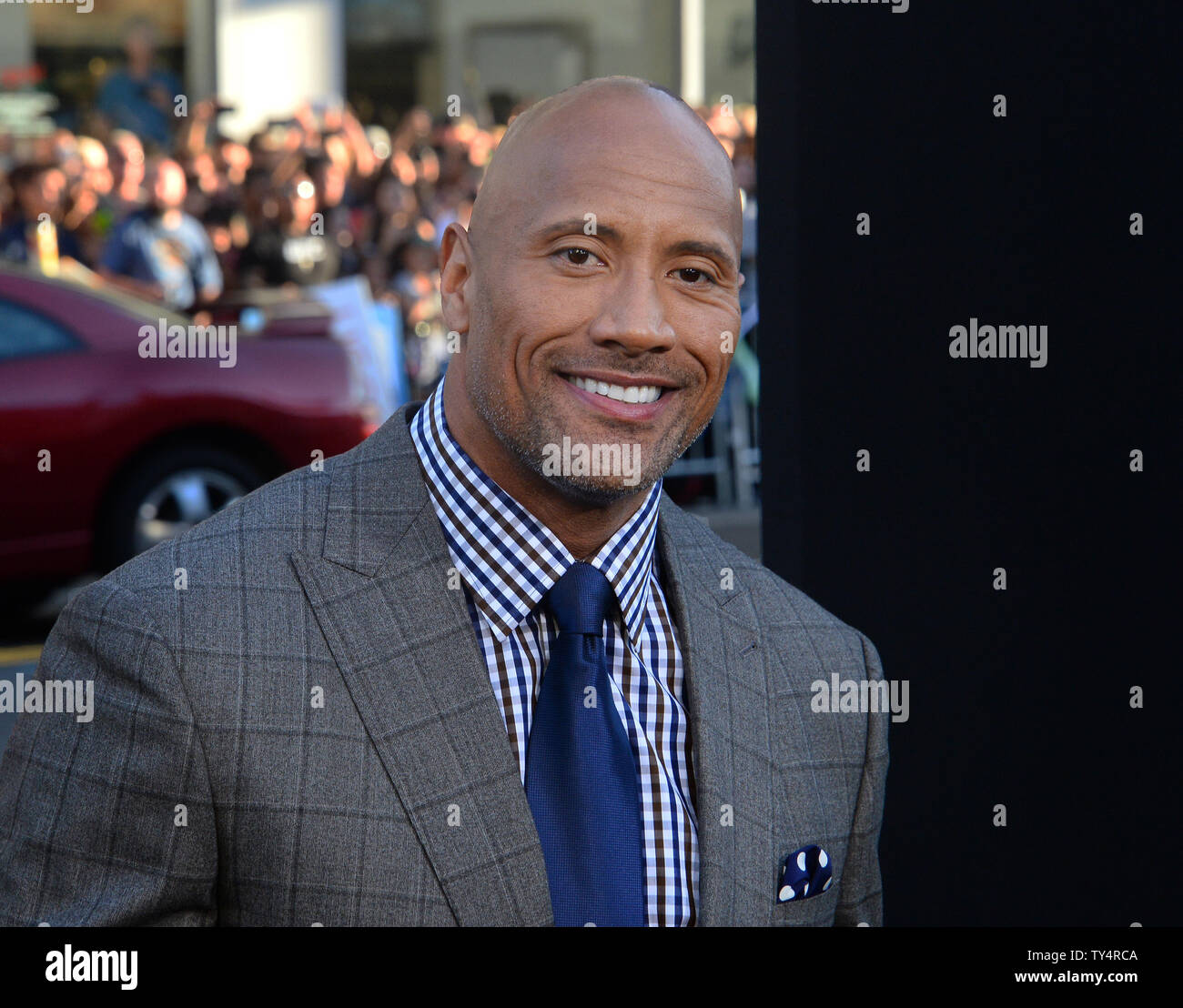 Cast member Dwayne Johnson attends the premiere of the motion picture ...