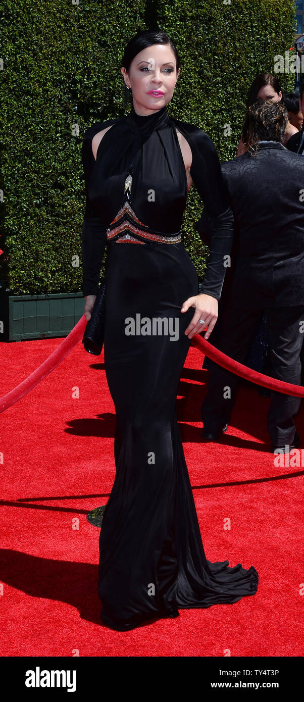 Actress Krista Campbell attends the Creative Arts Emmy Awards at Nokia ...