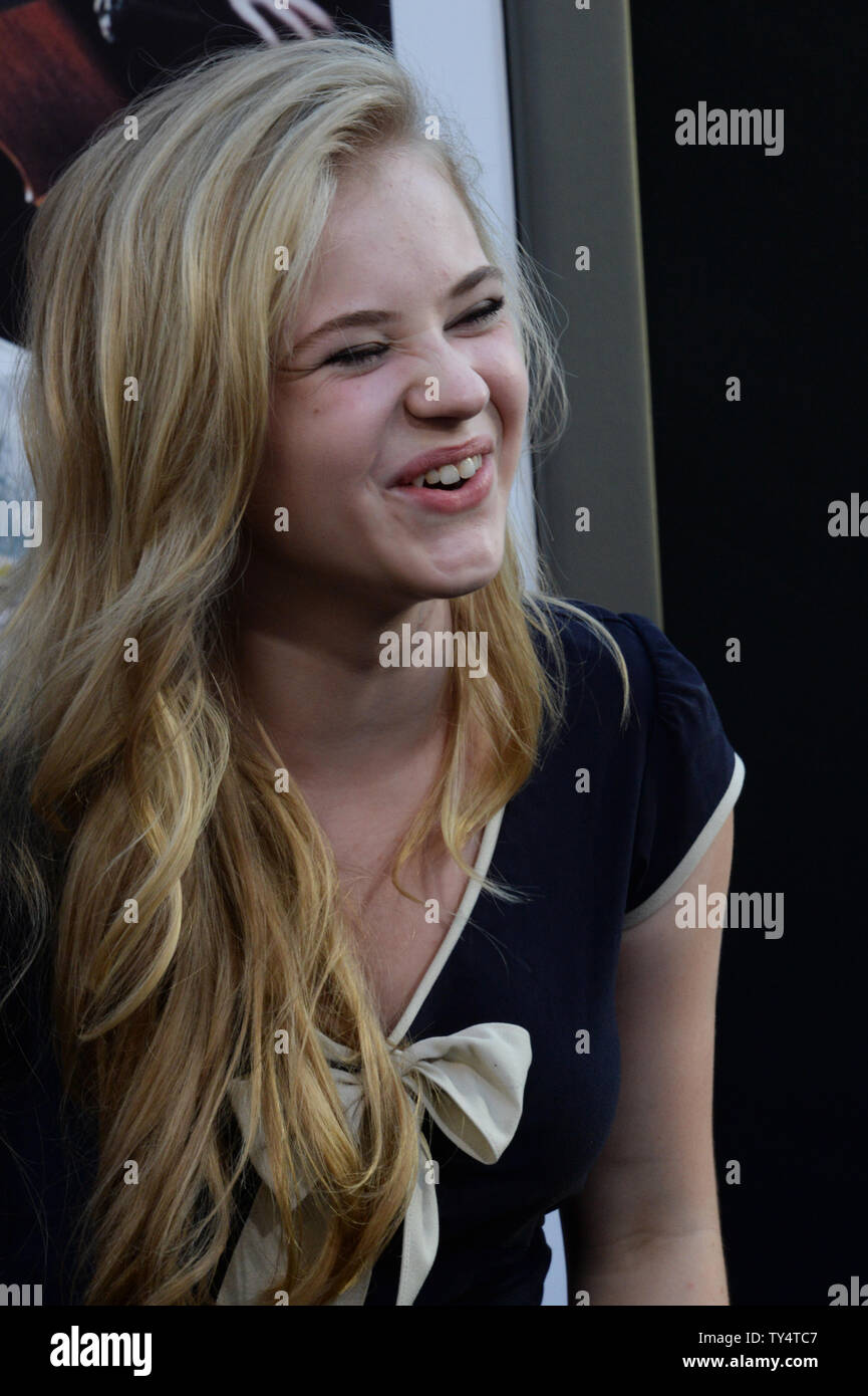 Actress Sierra McCormick attends the premiere of the motion picture ...