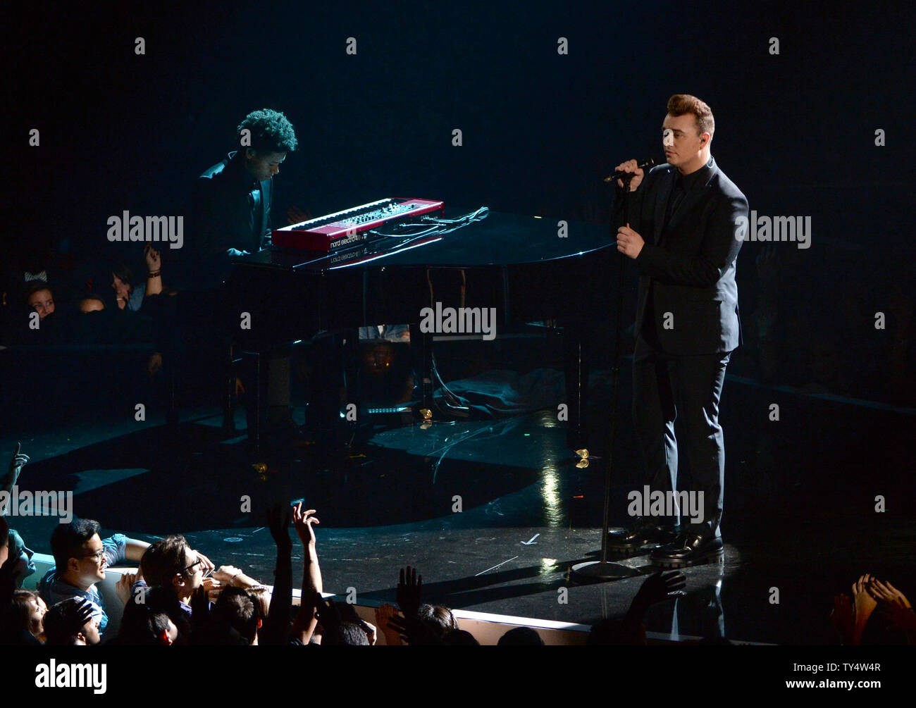 Sam Smith performs ÒStay with MeÓ.during the 2014 MTV Video Music ...