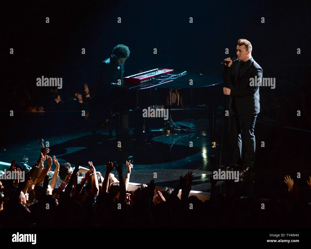 Sam Smith performs ÒStay with MeÓ.during the 2014 MTV Video Music ...
