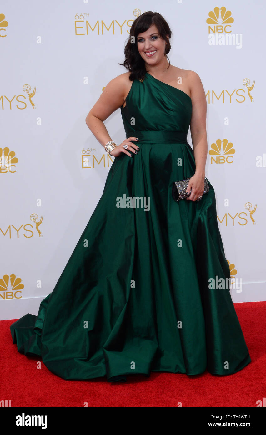 Actress Allison Tolman arrives at the Primetime Emmy Awards at the ...