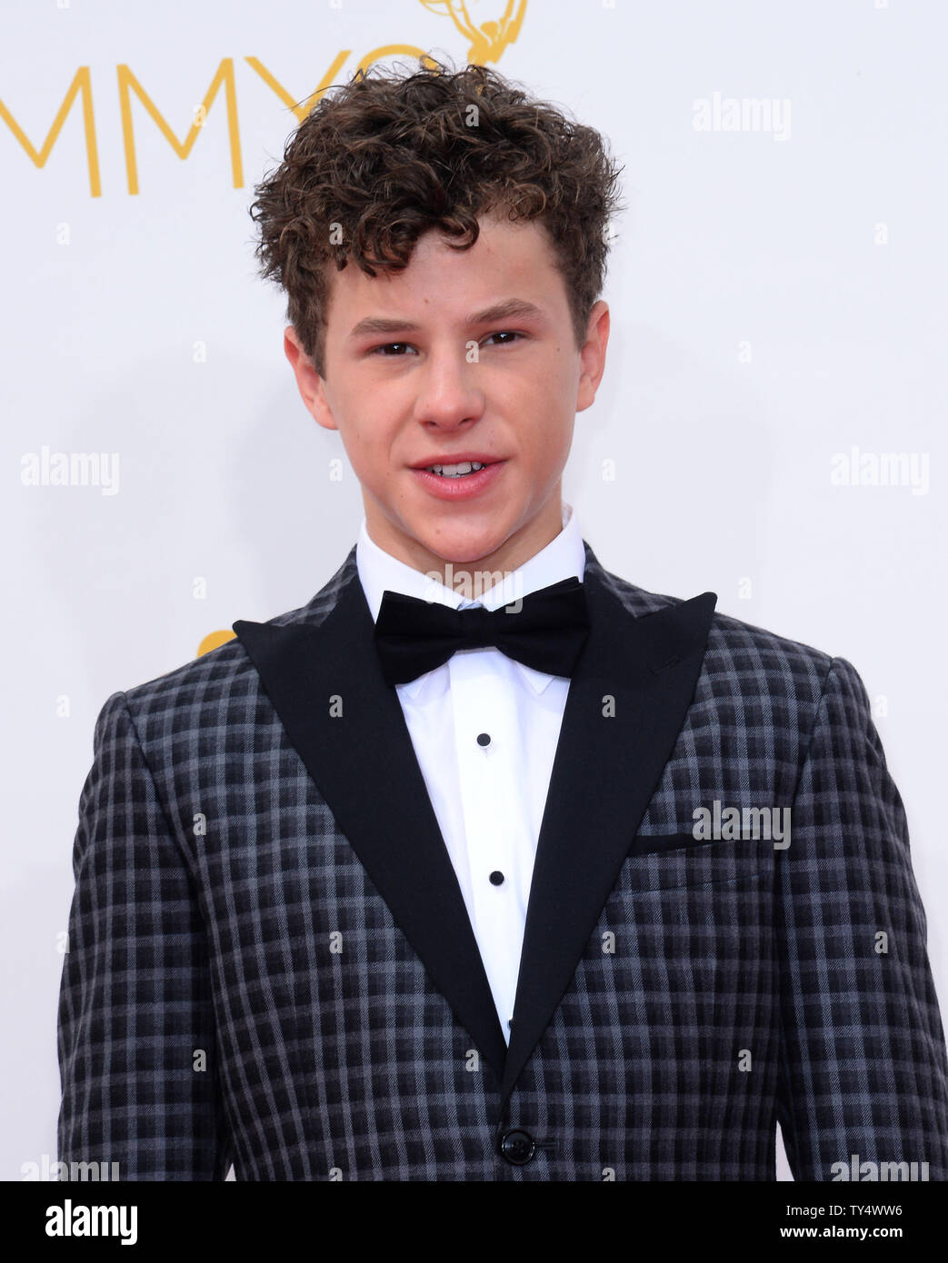 Actor Nolan Gould arrives at the Primetime Emmy Awards at the Nokia ...