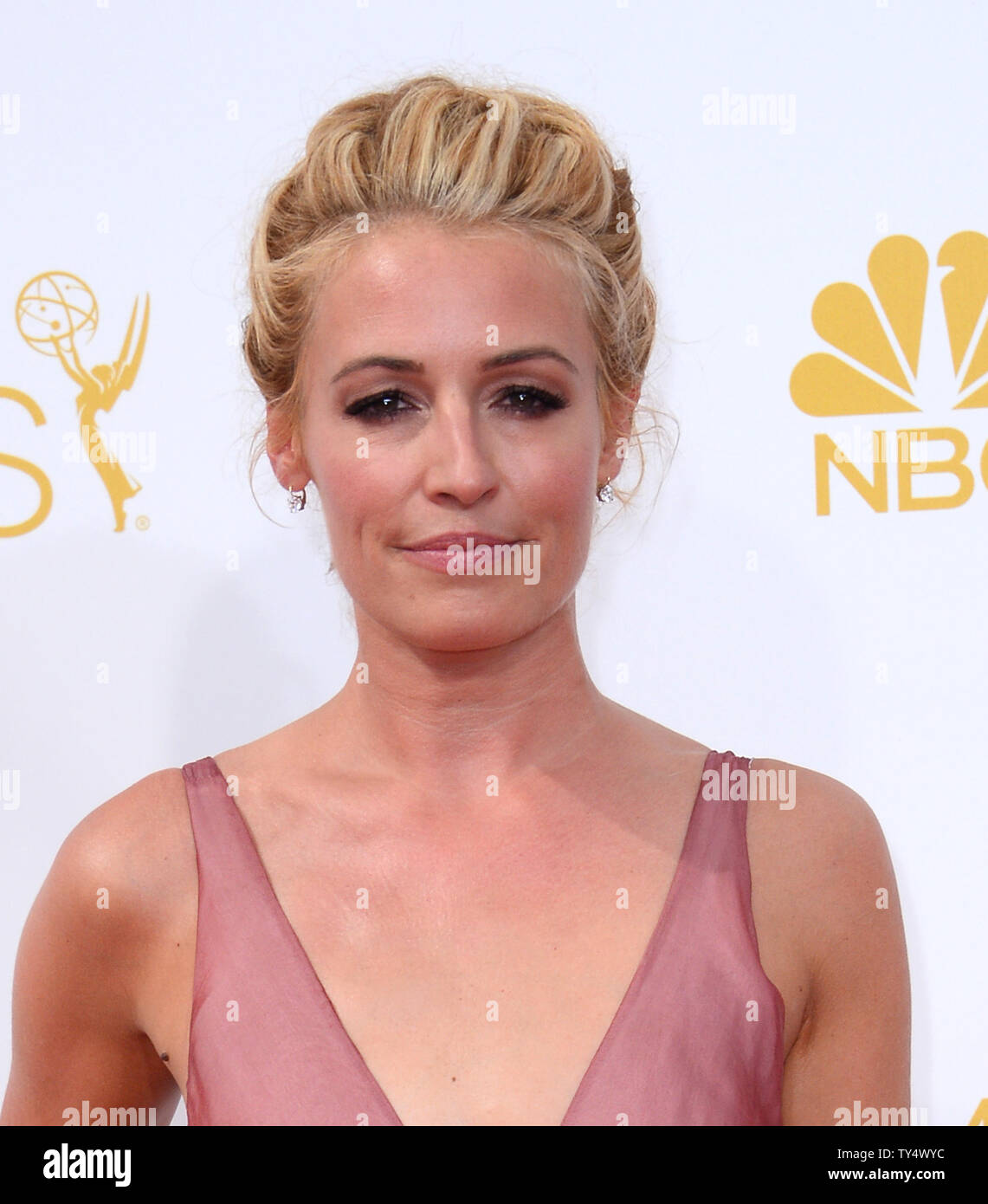 TV Host Cat Deeley arrives at the Primetime Emmy Awards at the Nokia ...
