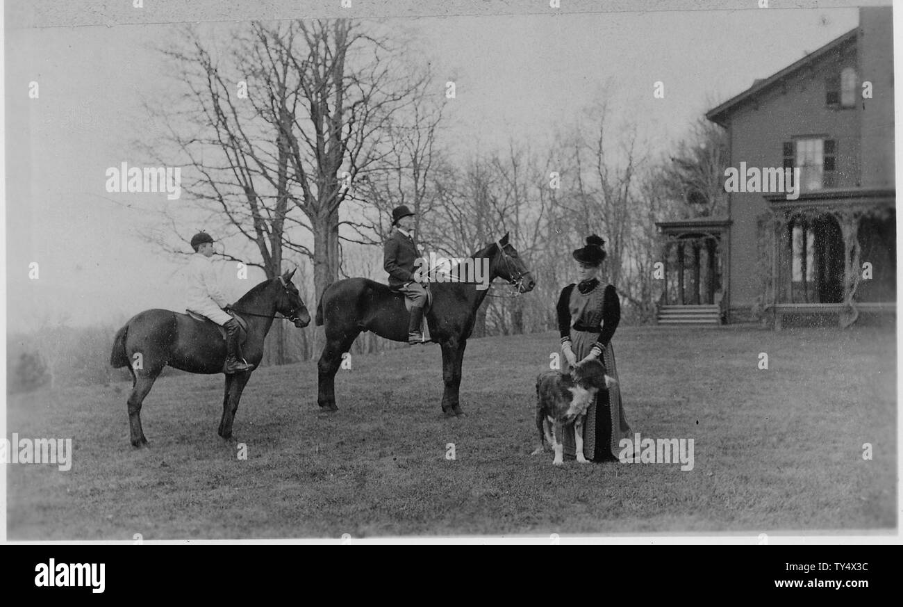 James and sara delano roosevelt hi-res stock photography and images - Alamy