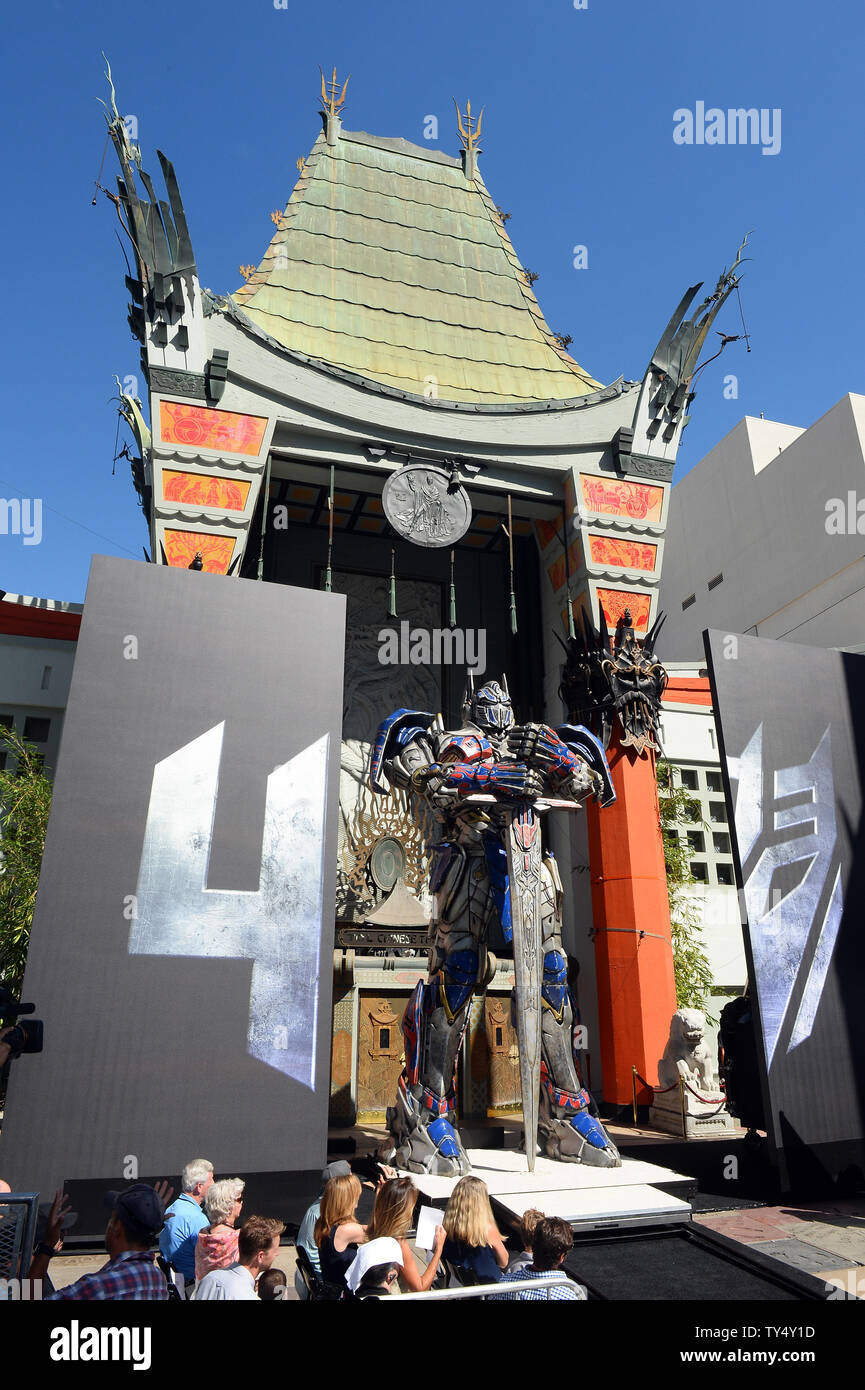 Optimus Prime, from the $1 billion worldwide blockbuster film ...