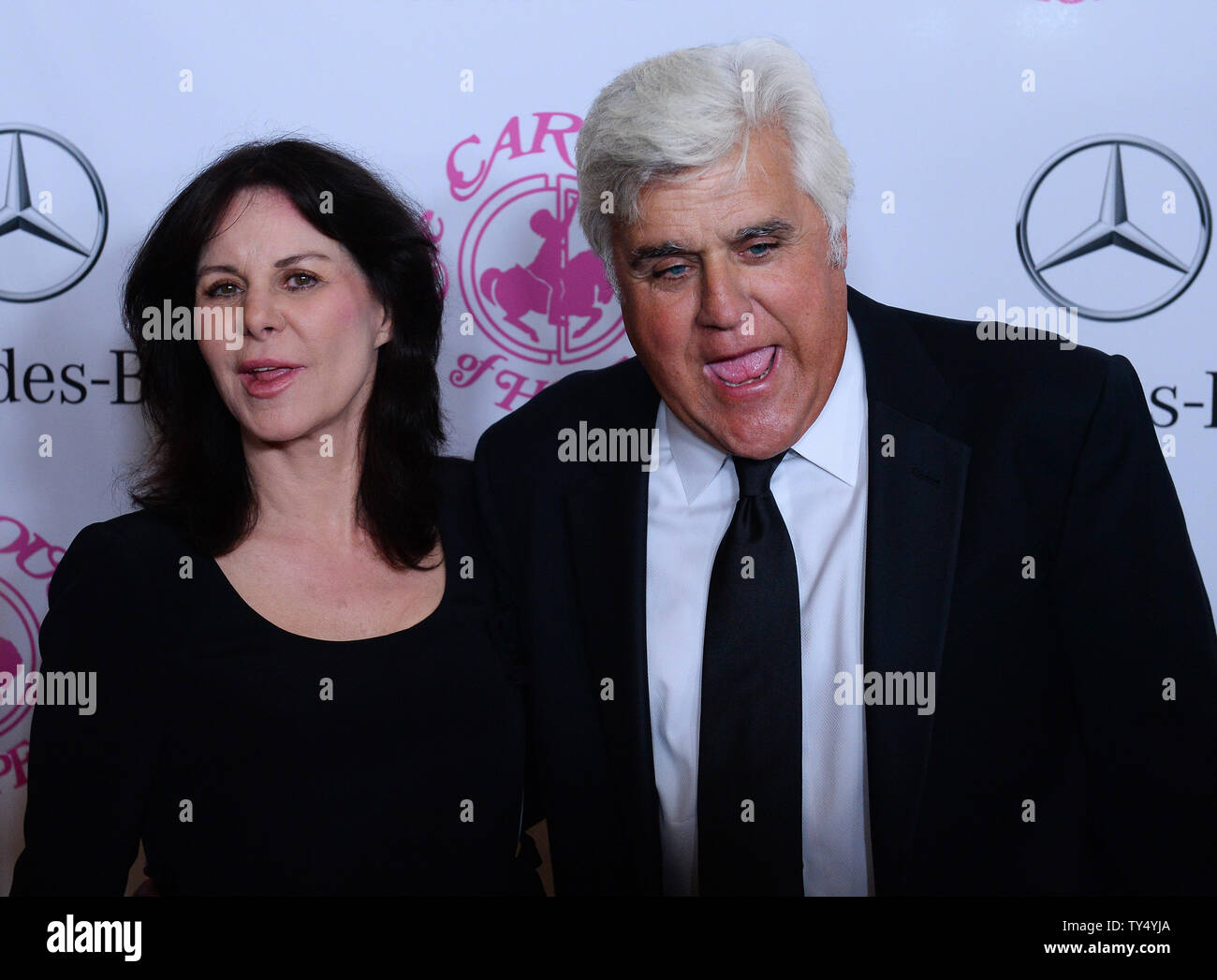 Jay Leno and his wife Mavis attend the Carousel of Hope Ball presented ...