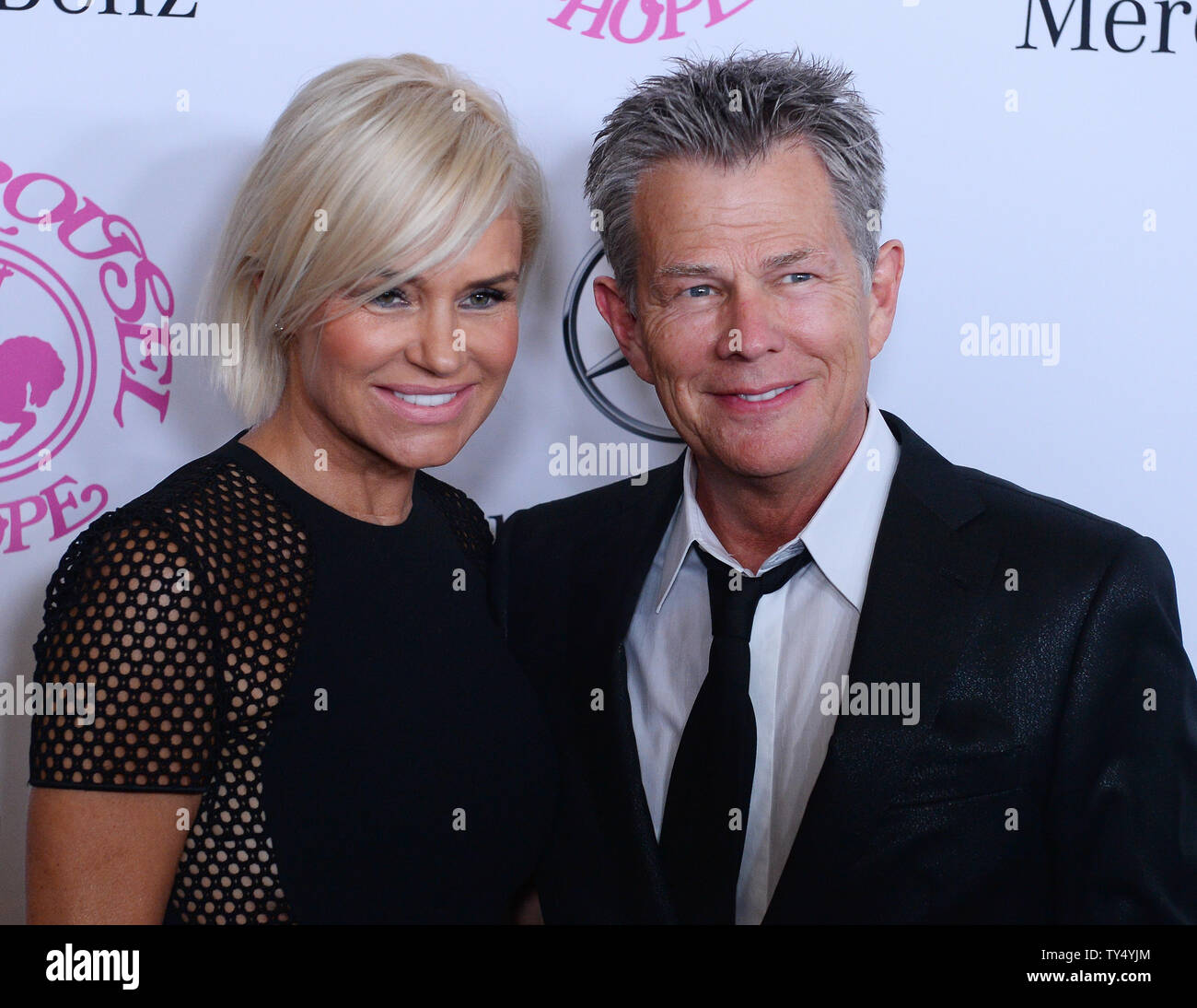 David Foster and his wife Yolanda Foster attend the Carousel of Hope ...