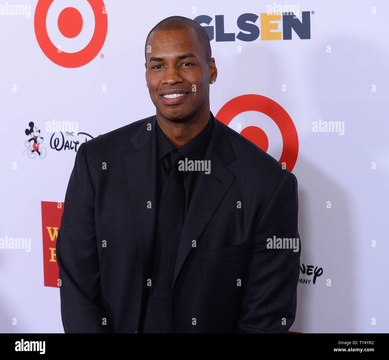 NBA player Jason Collins attends the 10th annual GLSEN Respect Awards ...