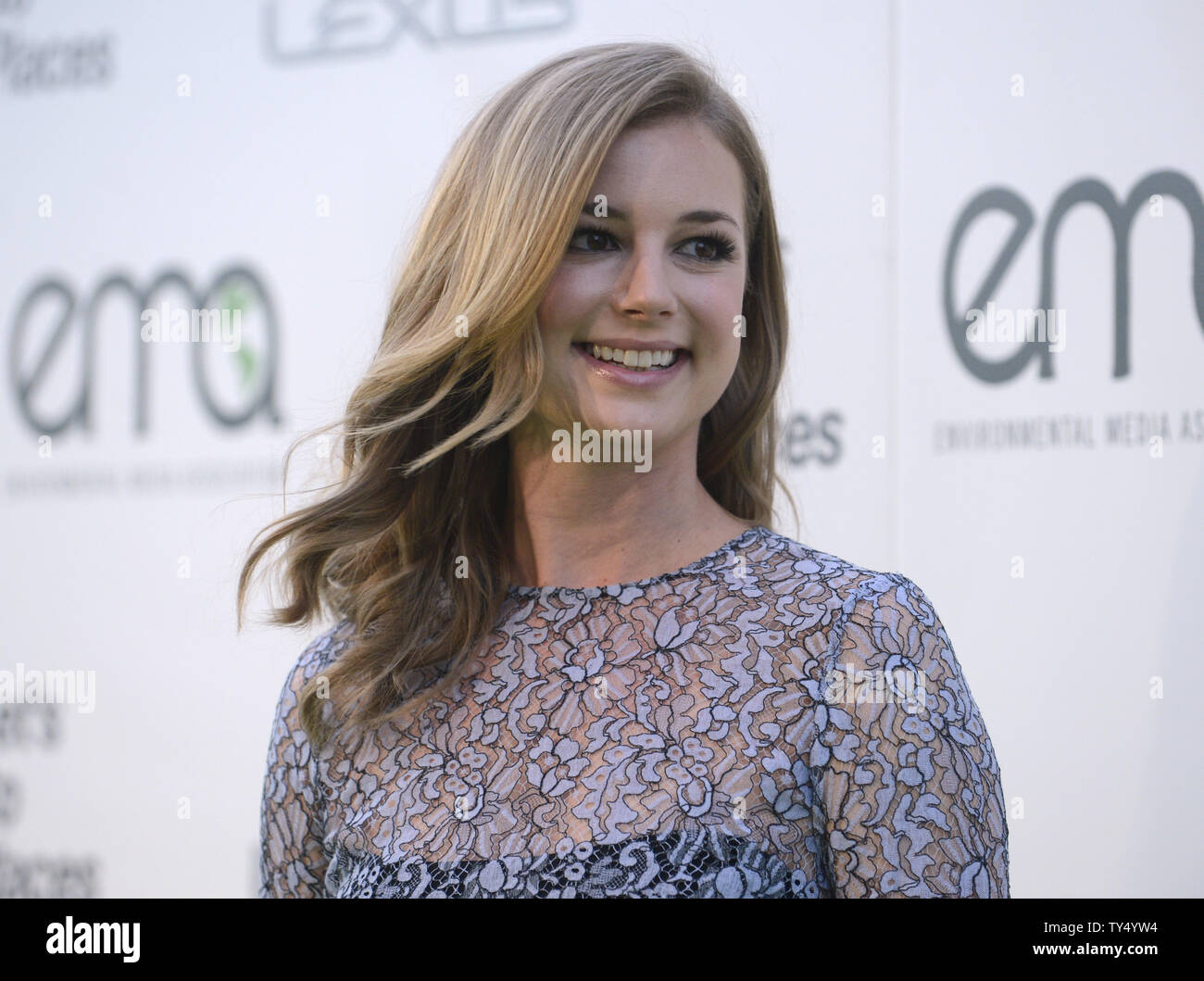 Emily Van Camp attends the 2014 annual Environmental Media Awards in ...