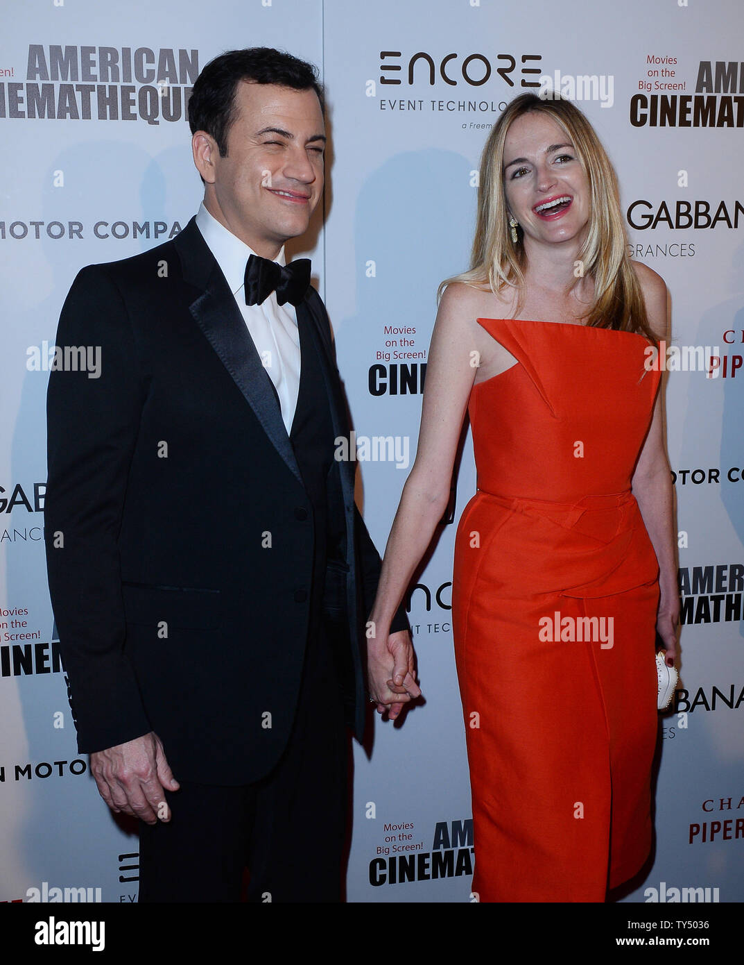 Jimmy kimmel wife molly hi-res stock photography and images - Alamy