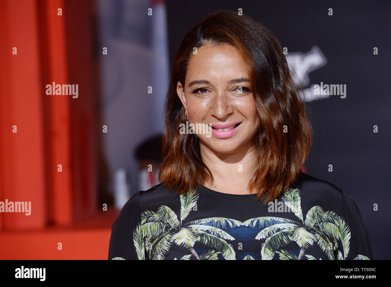 Cast member Maya Rudolph, the voice of Cass attends the premiere of the ...