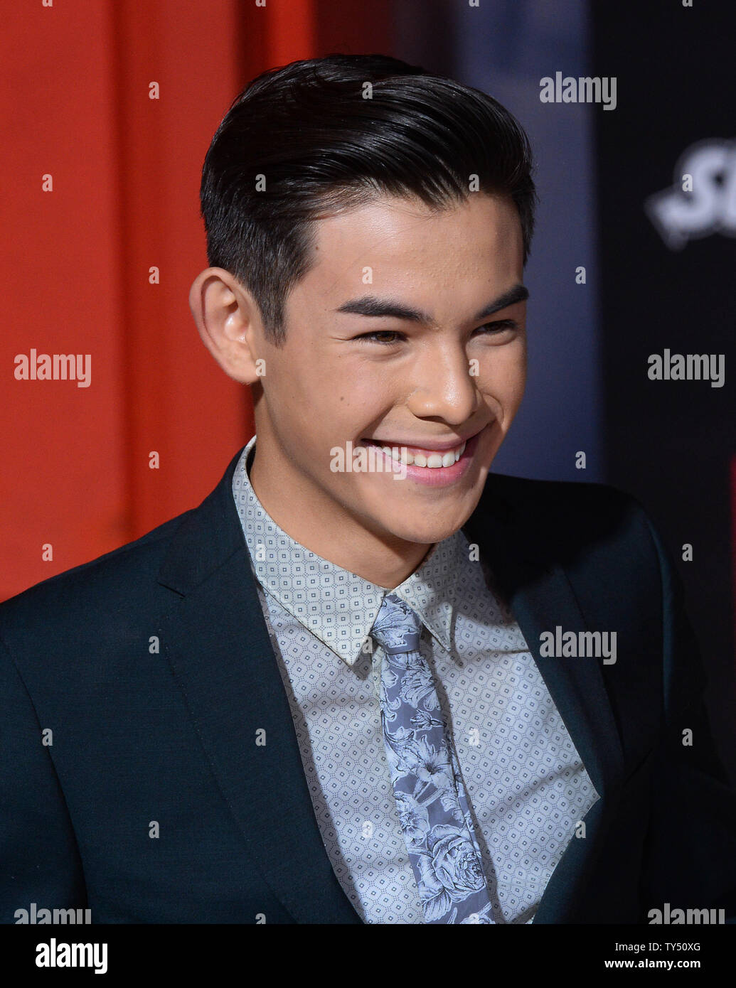 Cast member Ryan Potter, the voice of Hiro attends the premiere of the ...