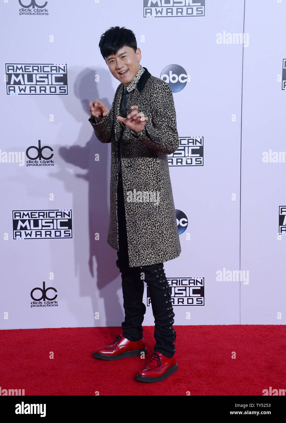 Singer Zhang Jie, also known as Jason Zhang, arrives for the 42nd ...