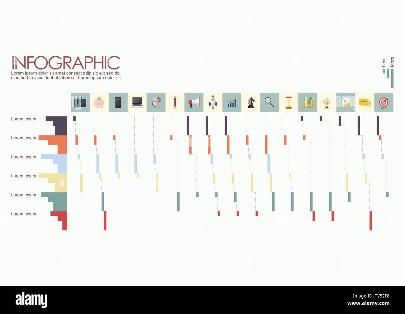 Modern square infographic. Vector illustration Stock Vector Image & Art ...