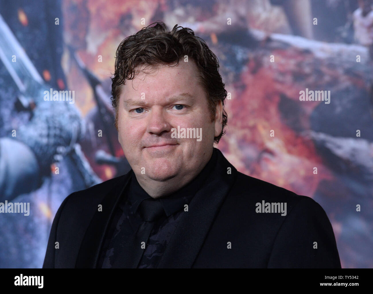 Actor Stephen Hunter attends the premiere of the motion picture fantasy ...