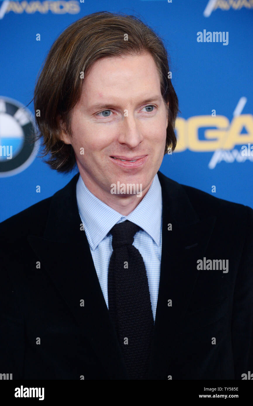 Director Wes Anderson arrives on the red carpet for the 67th annual ...