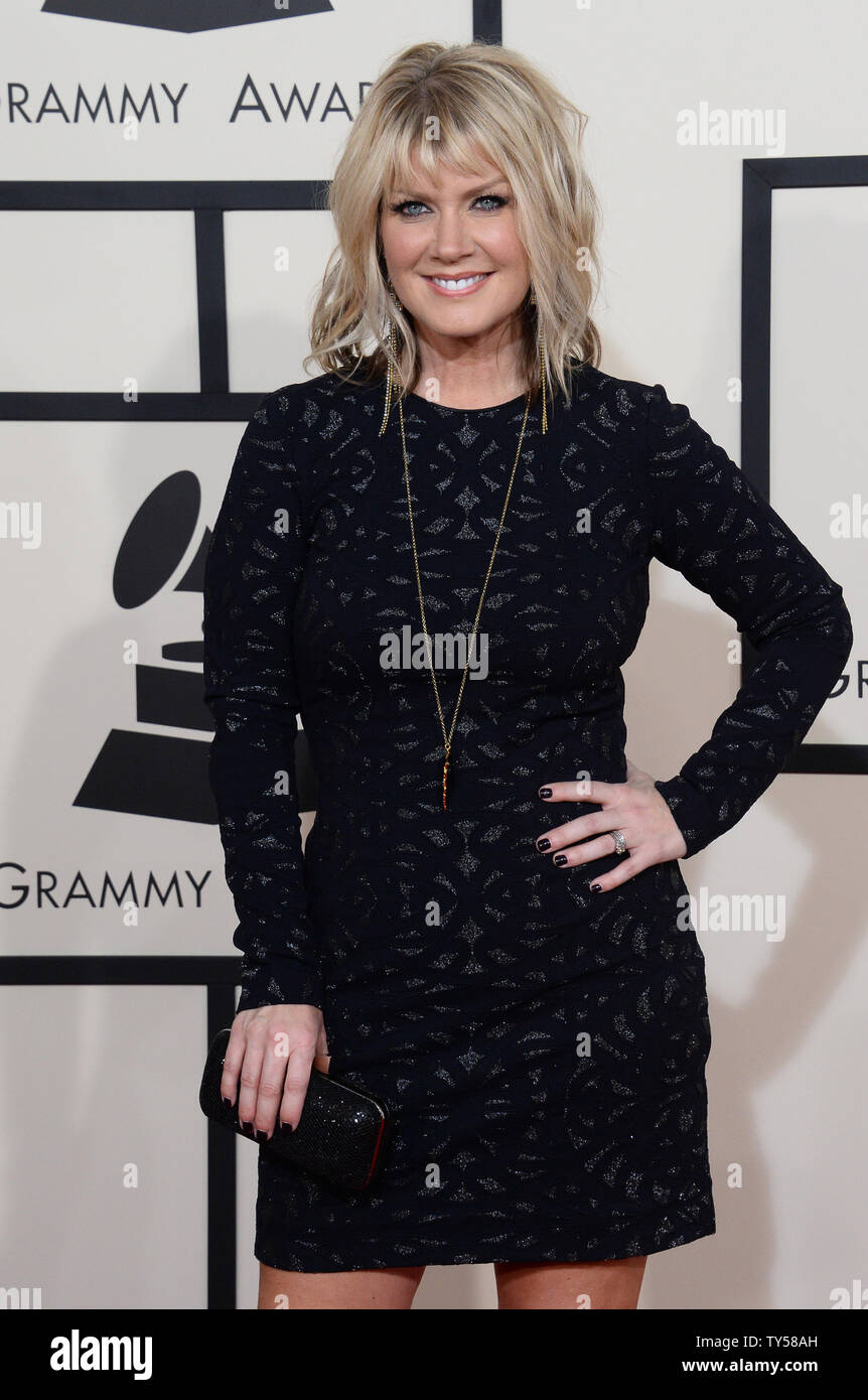 Natalie Grant arrives for the 57th Grammy Awards at Staples Center in ...