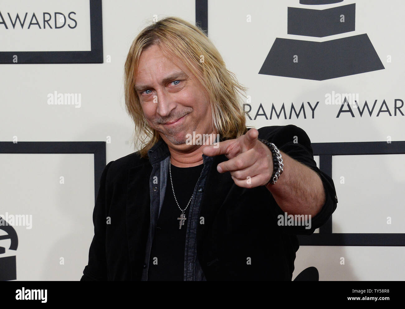 Musician Paul Nelson arrives for the 57th Grammy Awards at Staples ...