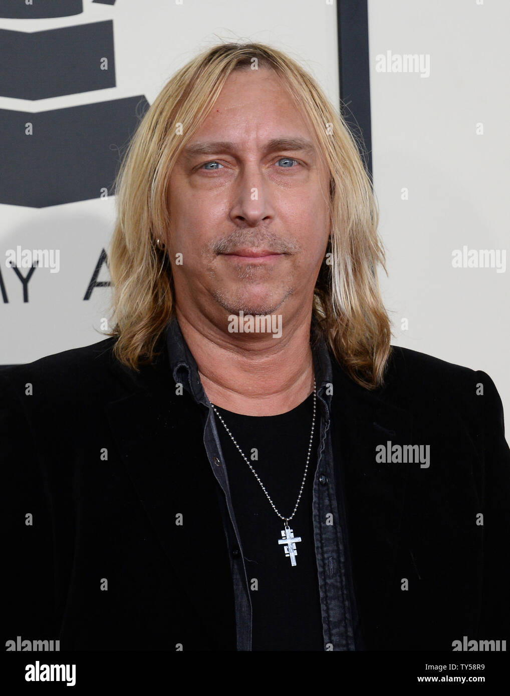 Musician Paul Nelson arrives for the 57th Grammy Awards at Staples ...