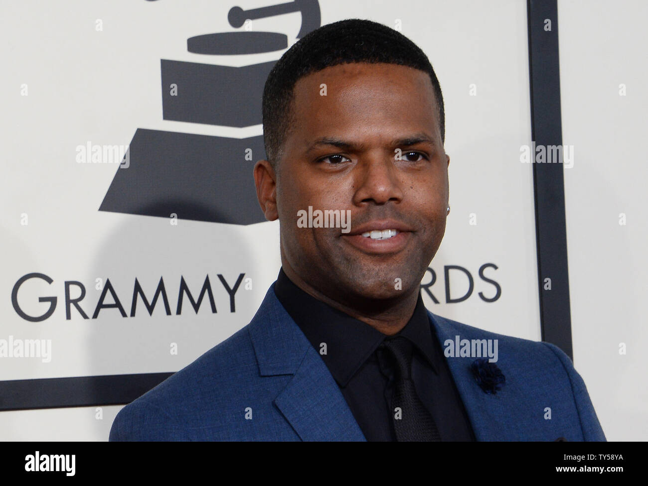 A. J. Calloway arrives for the 57th Grammy Awards at Staples Center in ...
